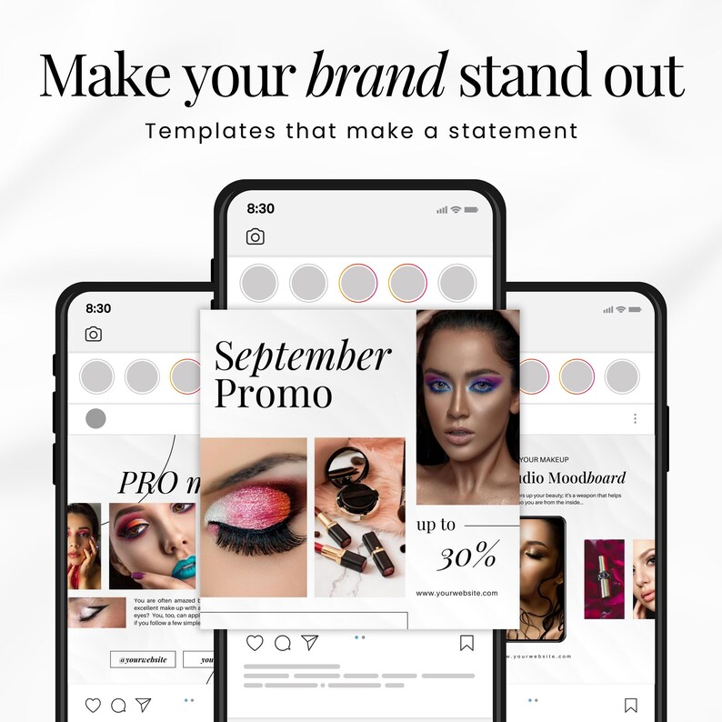 100 Makeup Artist Instagram Templates | Makeup Artist Posts | Makeup ...
