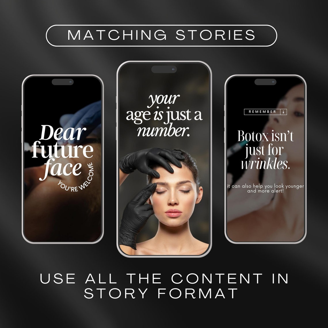 100 Botox&filler Instagram Quote Template Nurse Injector Instagram ...