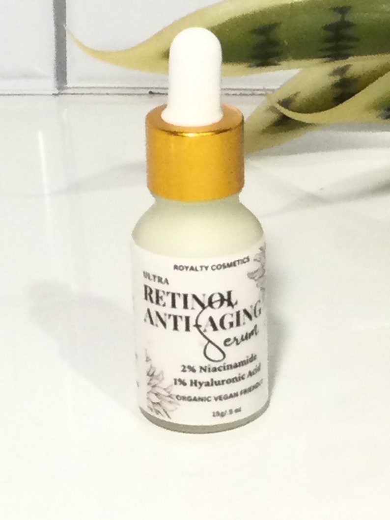Retinol Serum W/niacinamide Hyaluronic Acid Ultra Age Defying ...