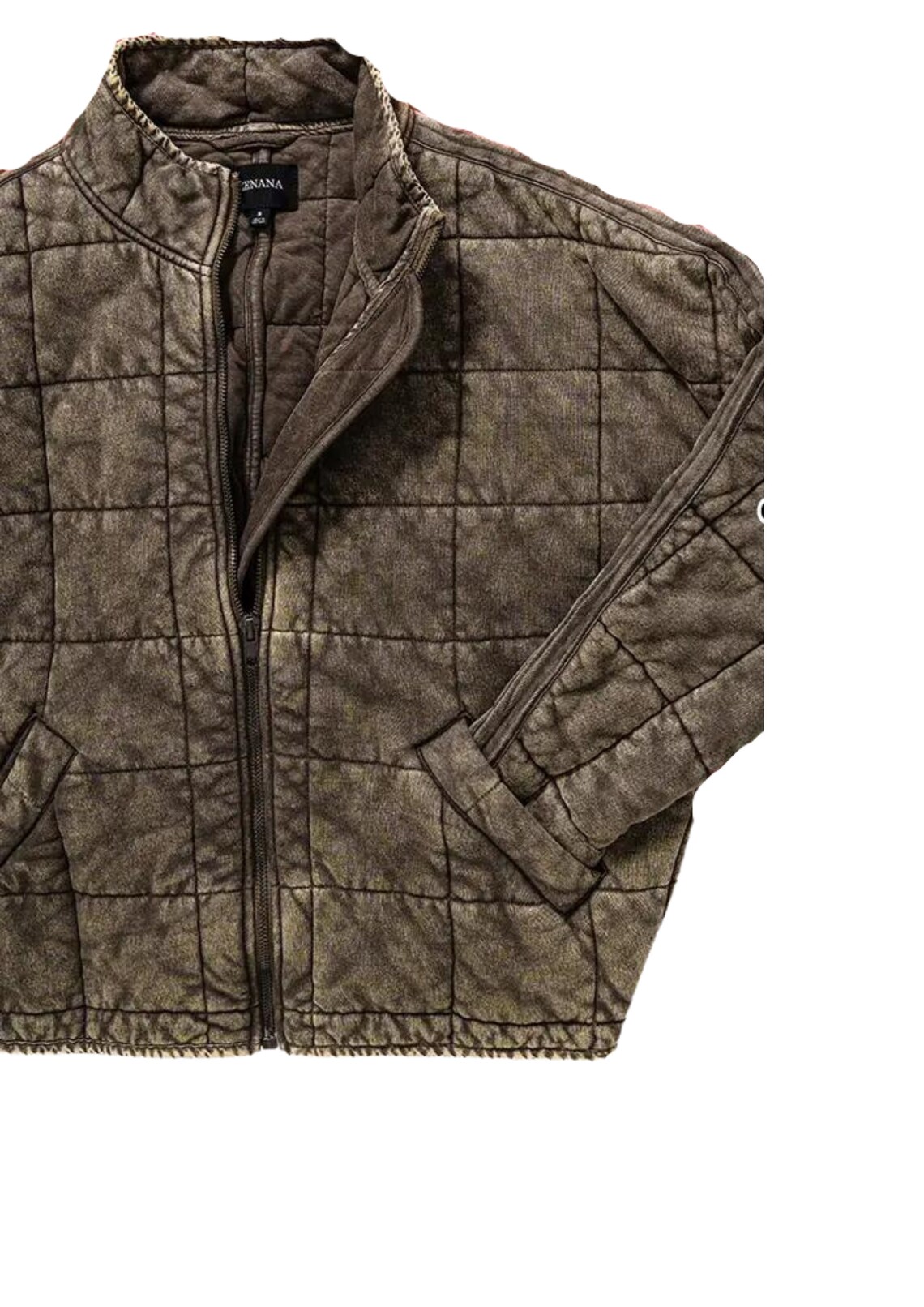 Dolman Quilted Jacket Full Zip Coat - Etsy