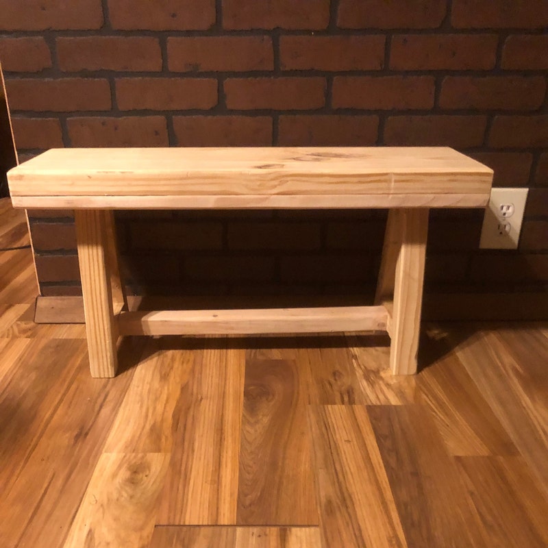 Rustic Wood Benches - Etsy