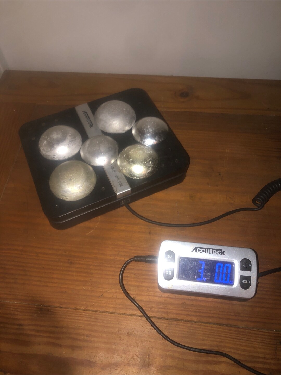 Hand Poured Pewter Ingot 3 Lbs Etsy