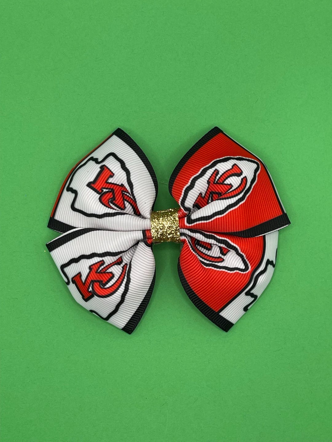 Kansas City Chiefs Hair Bow - Etsy