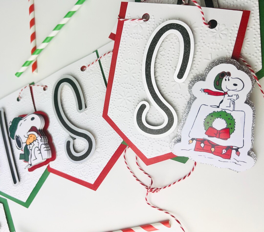 Peanuts Christmas Decor Snoopy Christmas Decor Peanuts Home Decor ...