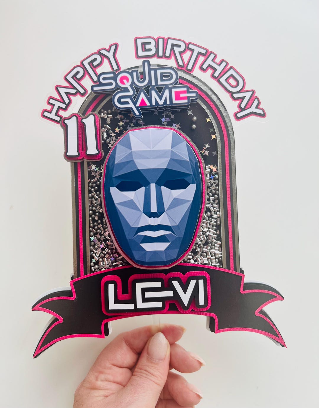 Squid Games Frontman Cake Topper Squid Games Squid Games Party Decor ...