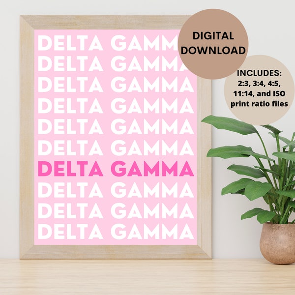 Delta Gamma - Etsy