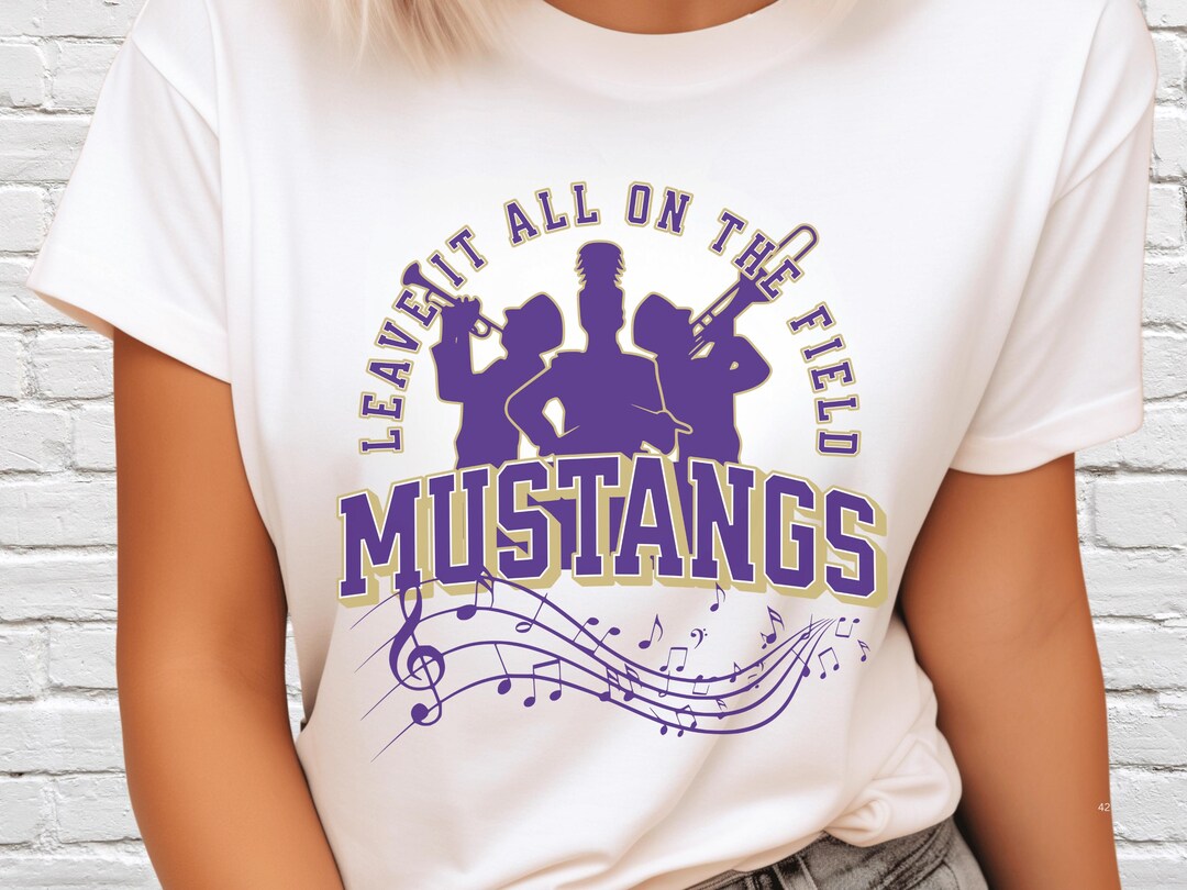 Mustangs Band Mascot: PNG JPEG for T-shirts (digital Download) - Etsy