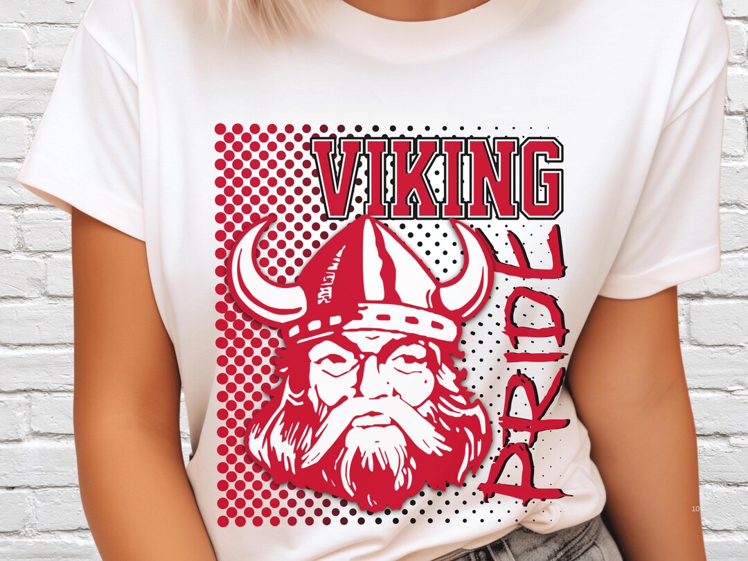 Viking Pride Mascot PNG: School Spirit Graphic (digital Download, PDF ...
