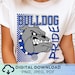 Digital Download Bulldog Pride PNG, Bulldogs Mascot JPEG, Favorite Team ...