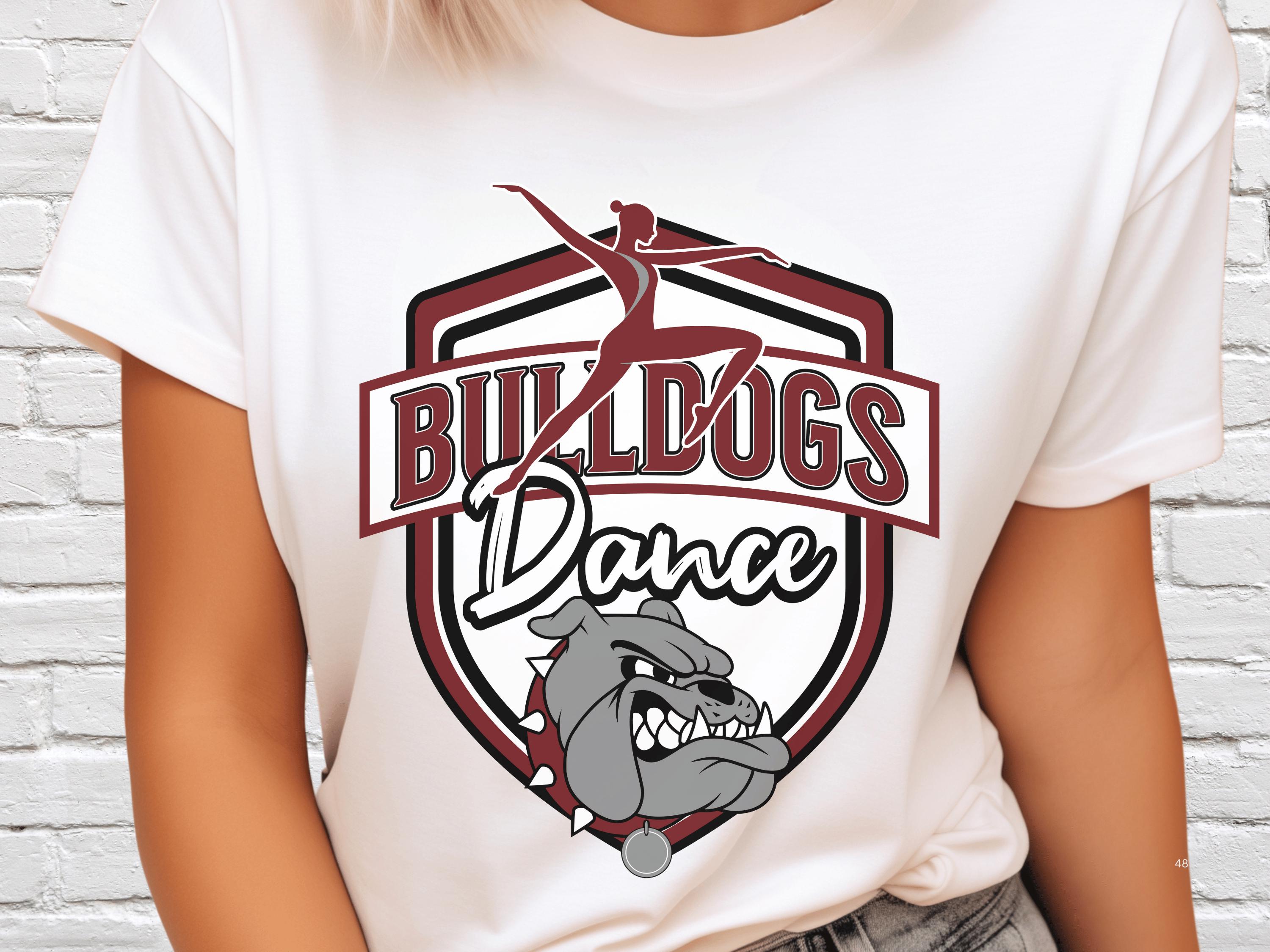 Digital Download Bulldogs Dance Mascot PNG, Bulldogs Mascot JPEG ...