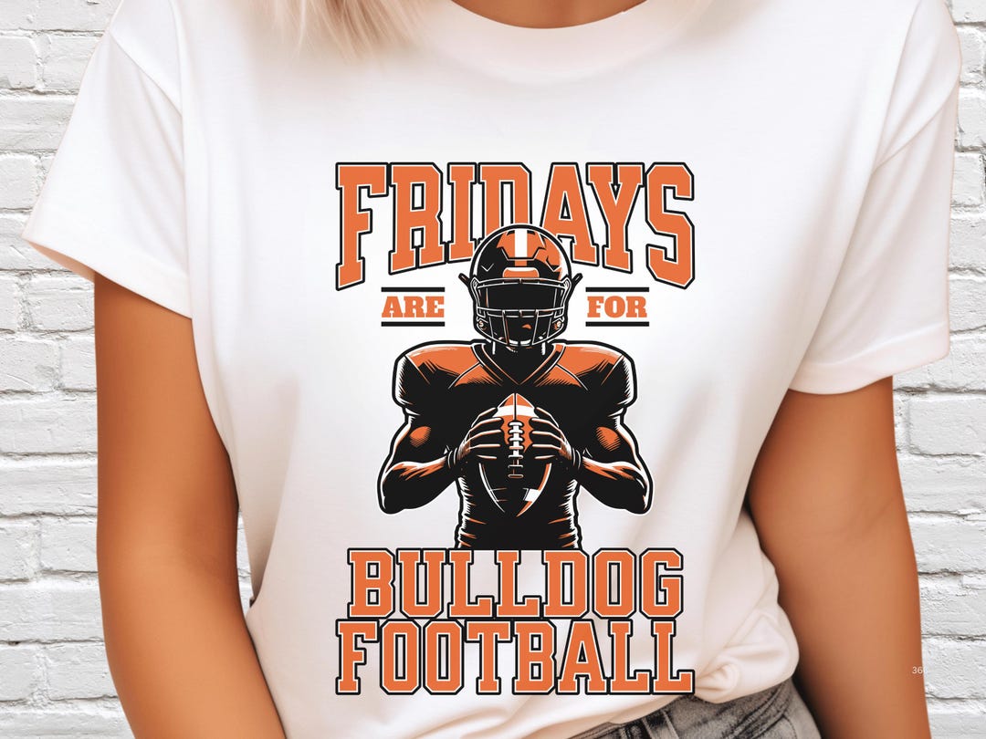 Bulldogs Football PNG: Mascot Graphic, School Spirit (digital Download ...