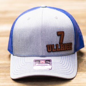 Custom Hat With Jersey Number and Name Personalized Hat for Football ...