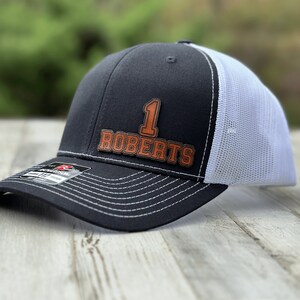 Custom Hat With Jersey Number and Name Personalized Hat for Football ...