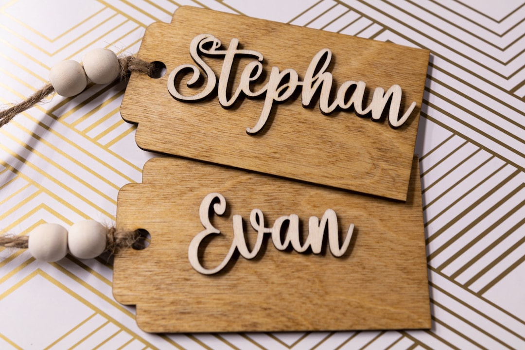 Organization Wooden Name Tag, Wooden Name Tags, Custom Tag, Pantry ...