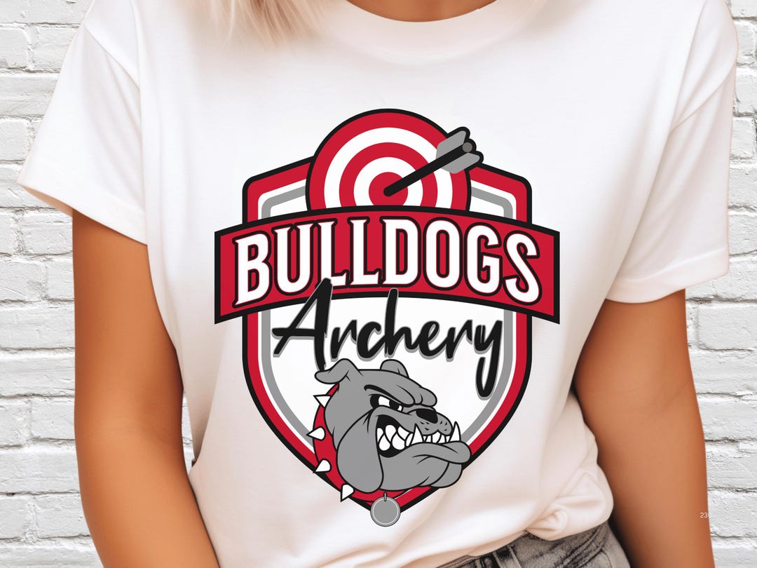 Digital Download Bulldogs Archery Mascot PNG, Bulldogs Mascot JPEG ...