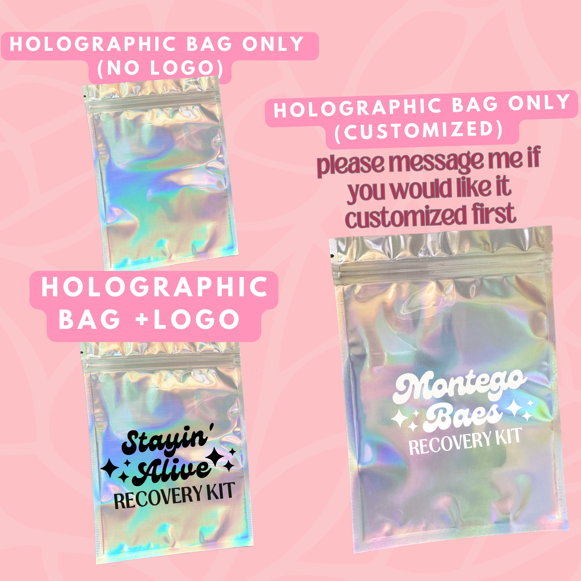 Stayin Alive Hangover Kit/self Care Kit Weddings/bachelorette Party ...