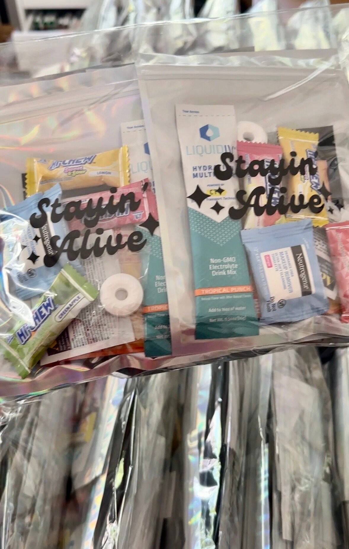 Stayin Alive Hangover Kit/self Care Kit Weddings/bachelorette Party ...