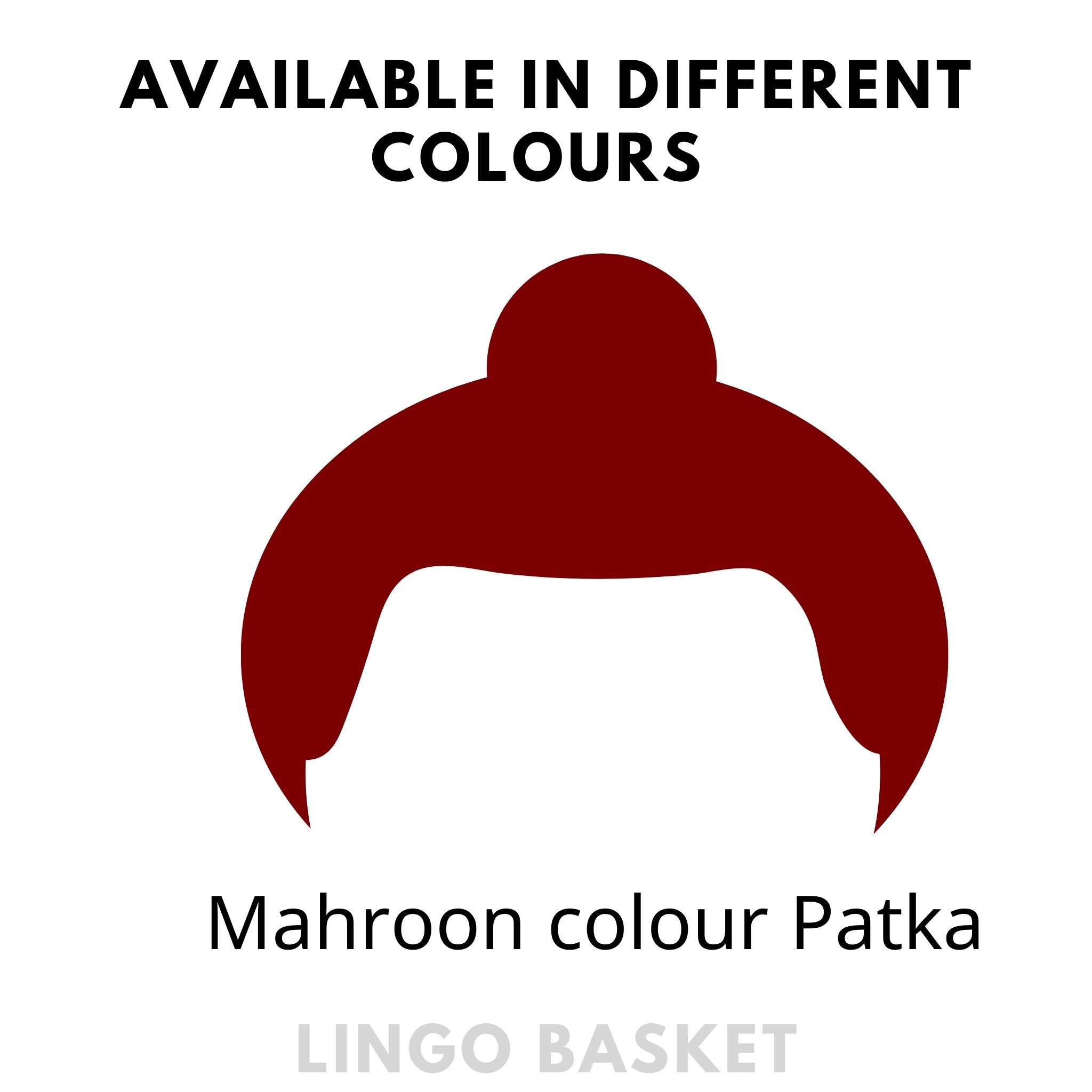 Large Size Patka//size 70cm*70cm/ /premium Quality Chaar Taniyaan Patka ...