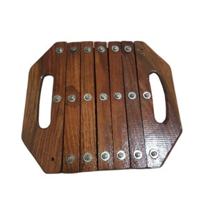 Bhangra Sapp/ Chhikka/ Kainchi/ Clapper Polished Wood.punjabi Musical ...