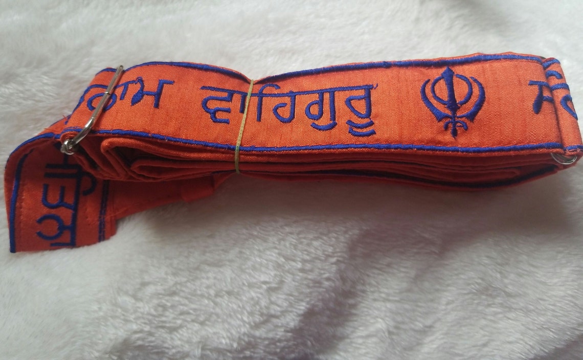 Gatra Sahib for Siri Sahib/kirpan Adjustable Gatra Wide Sikh Gatra for ...