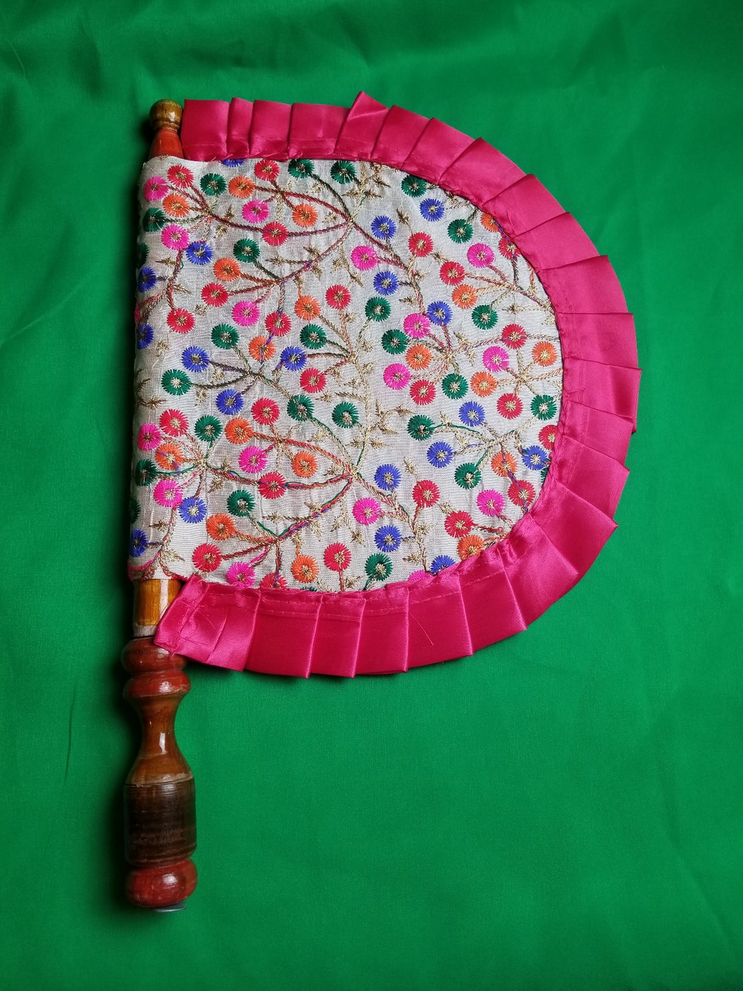Handfan/pakhi/pankhi/traditional Product/handwork.hand Made Beautiful ...