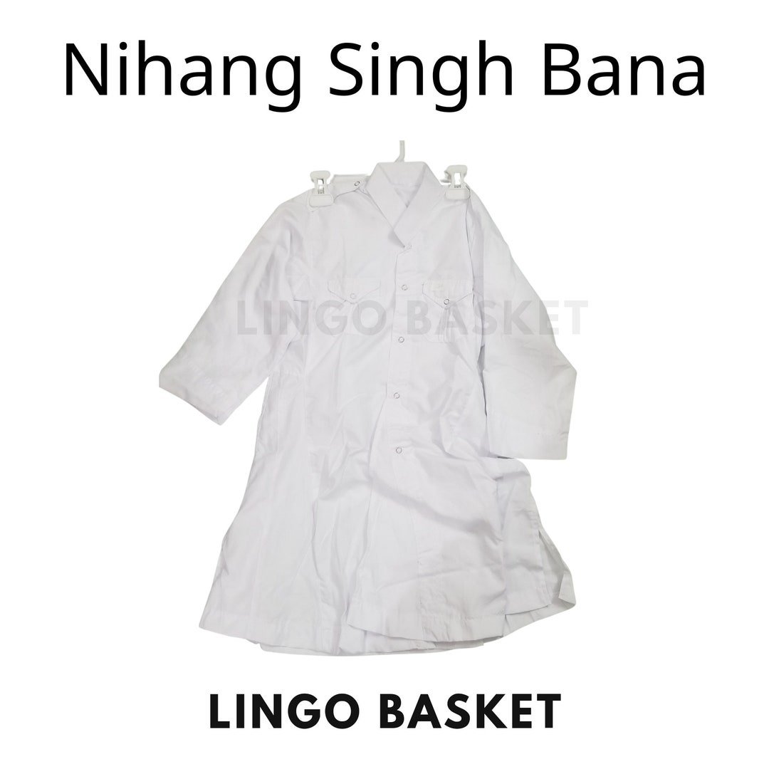 Handmade Bana/adult Bana/ Chola for Nihang Singh Nihang Singh Ji Chola ...