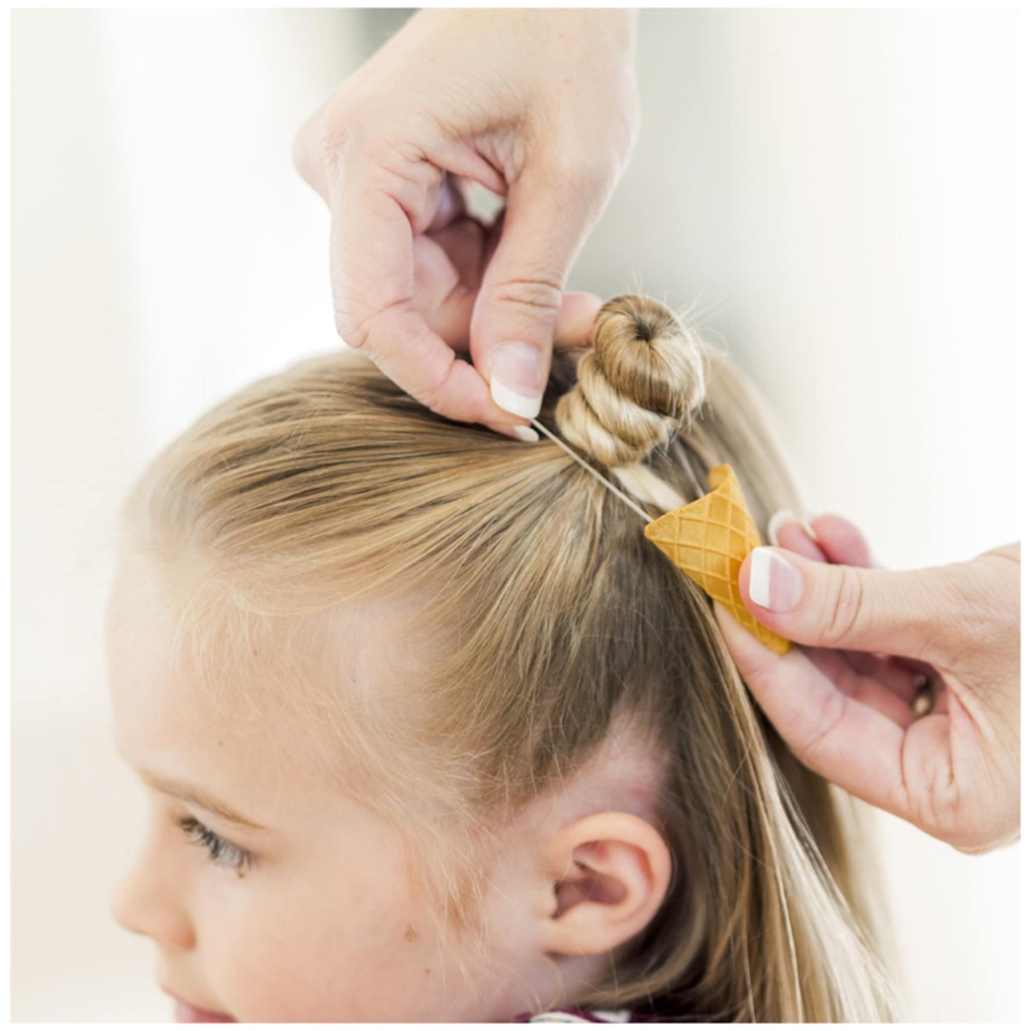 Mini Ice Cream Cone & Cherry Hair Accessory STL Files for 3D Printing ...