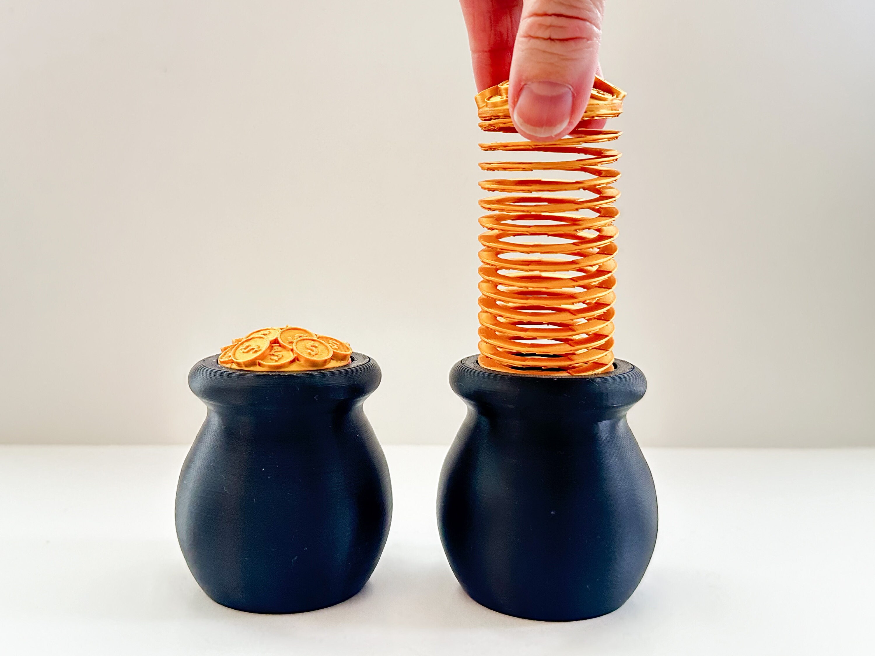 Pot of Gold Slinky STL Files for 3D Printing - Etsy