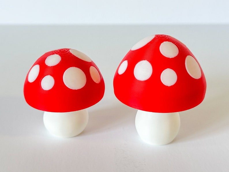 Squishy Mushroom (2 Sizes) - STL Files for 3D Printing - Etsy