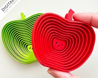 Jack O'lantern pumpkin Layered Fidgets small and Large STL Files for 3D ...