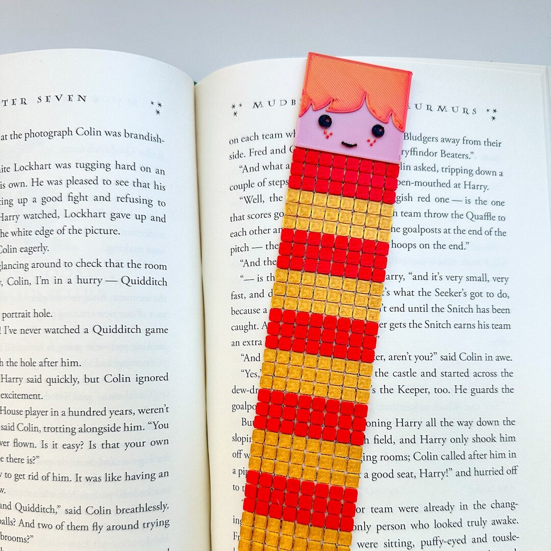 Ron Bookmark STL File for 3D Printing - Etsy