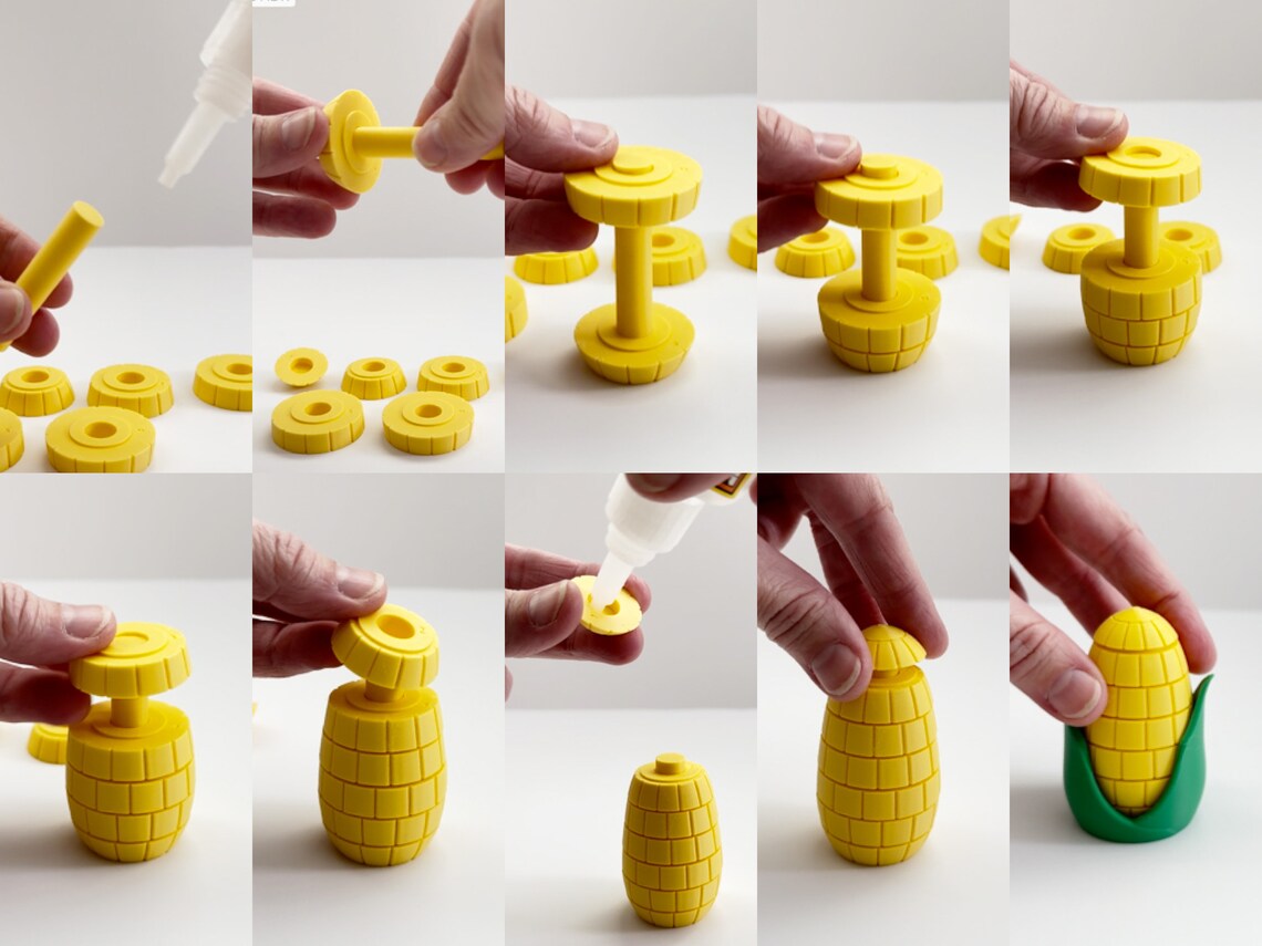 Corn on the Cob Fidget Toy STL File for 3D Printing - Etsy