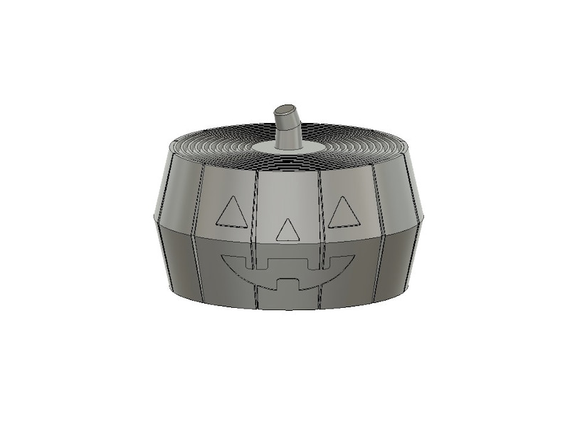 Jack O'lantern pumpkin Layered Fidgets small and Large STL Files for 3D ...