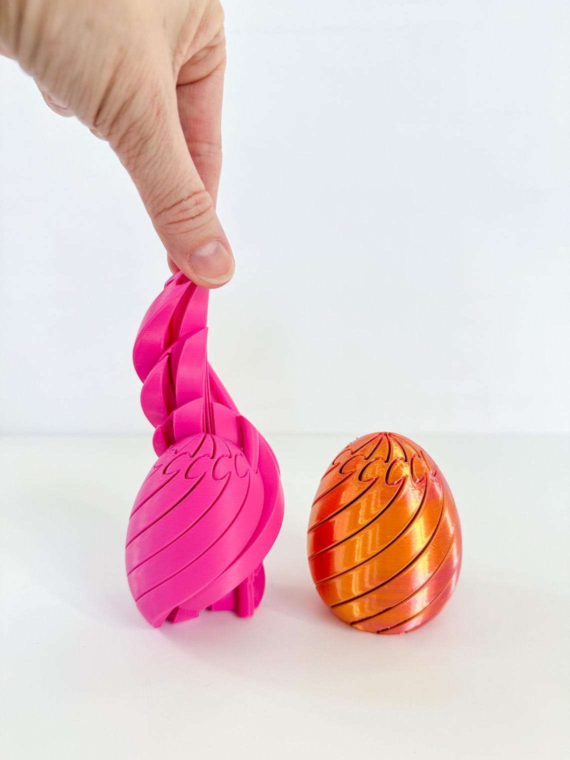 Twisty Fidget Egg (2 Sizes) - STL Files for 3D Printing - Etsy