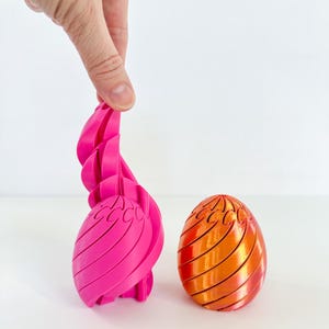 Twisty Fidget Egg (2 Sizes) - STL Files for 3D Printing - Etsy