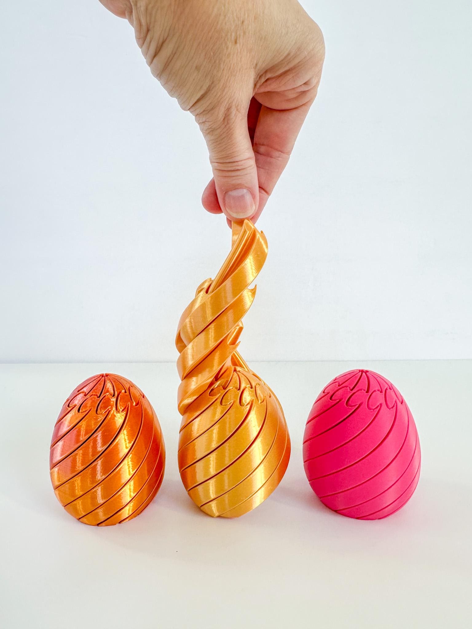 Twisty Fidget Egg (2 Sizes) - STL Files for 3D Printing - Etsy