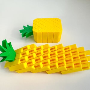 Pixel Pineapple Fidget - STL Files for 3D Printing - Etsy