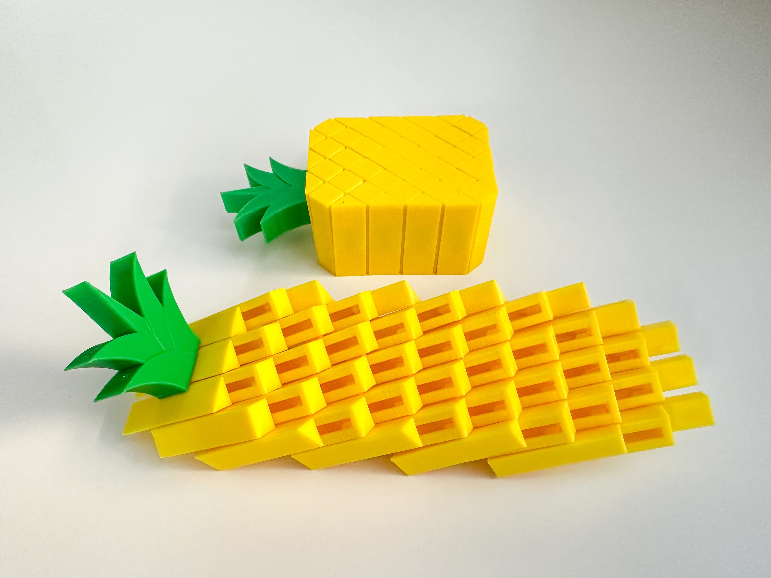 Pixel Pineapple Fidget STL Files for 3D Printing - Etsy Australia
