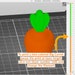 Collapsible (& Expanding) Carrots (2 Sizes) - STL Files for 3D Printing ...
