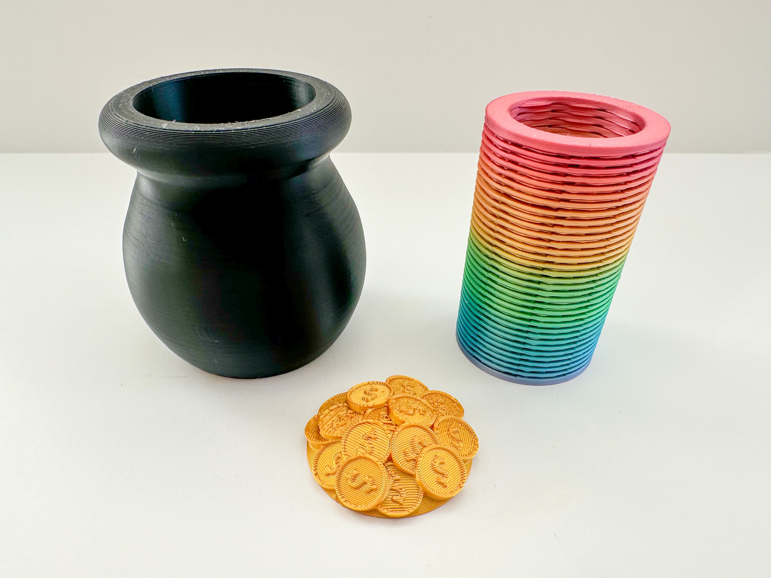 Pot of Gold Slinky STL Files for 3D Printing - Etsy