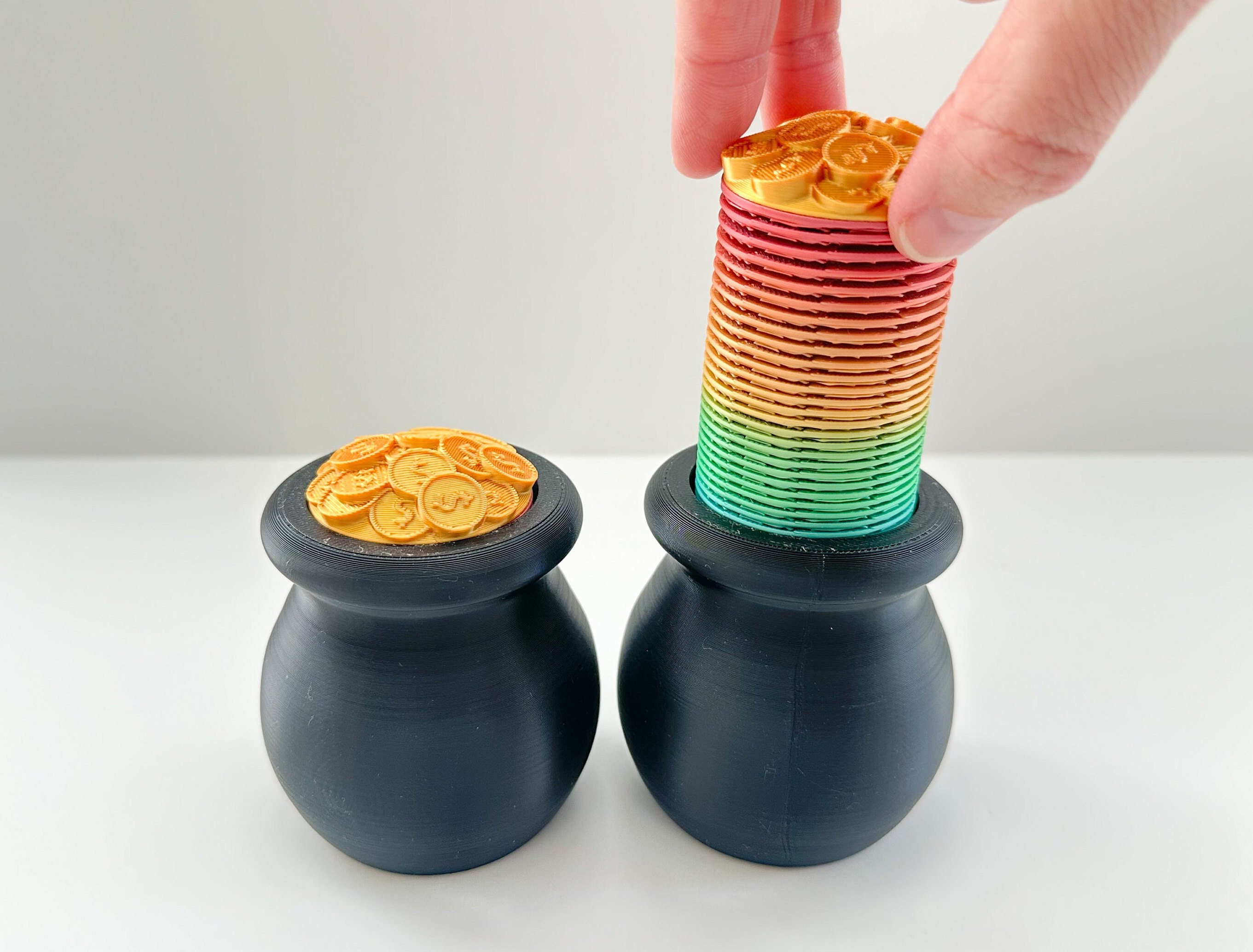 Pot of Gold Slinky STL Files for 3D Printing - Etsy