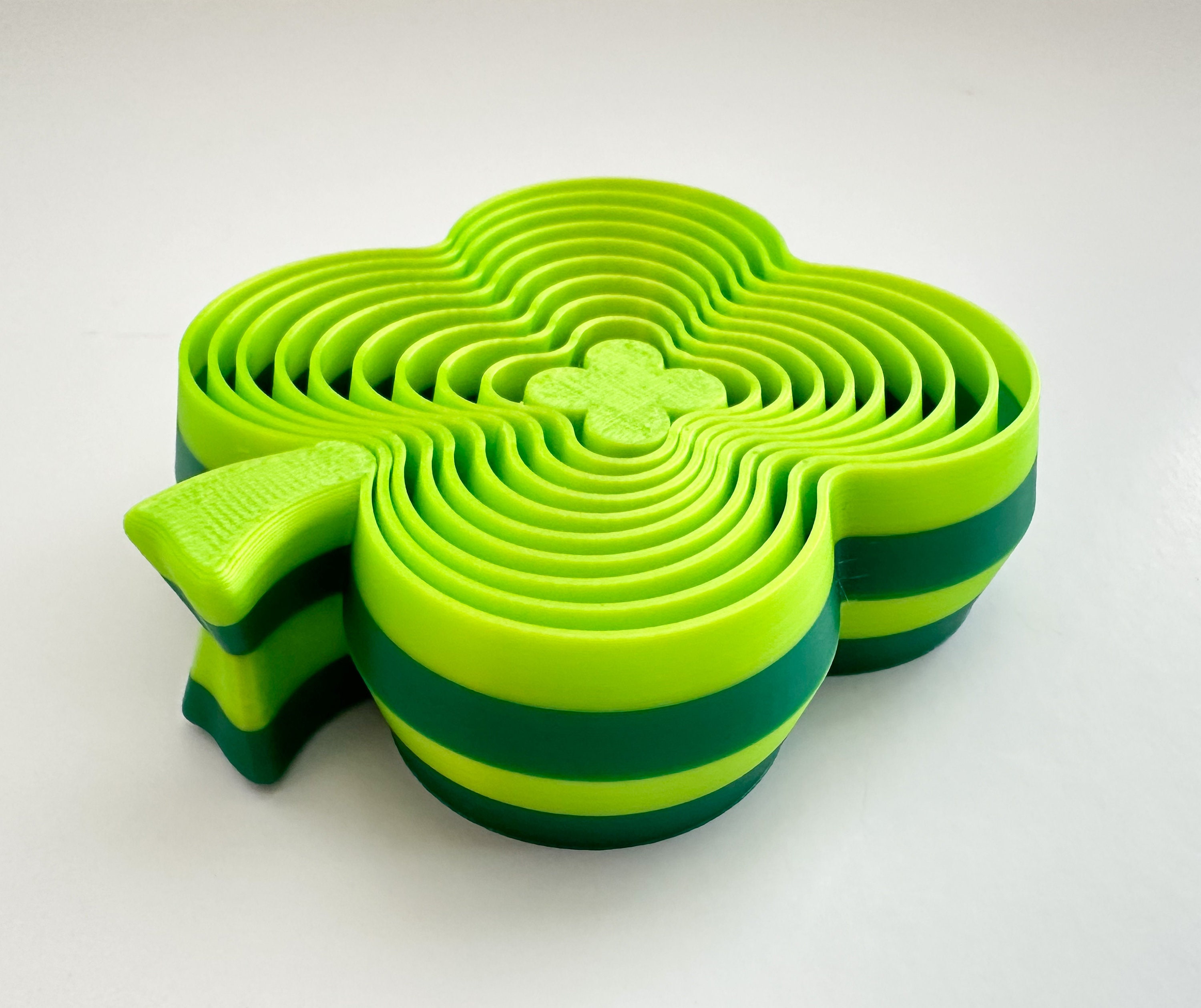 4 Leaf Clover Layered Fidget STL File for 3D Printing - Etsy