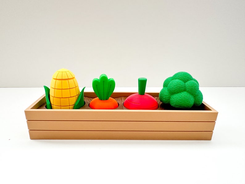 Collapsible (& Expanding) Carrots (2 Sizes) - STL Files for 3D Printing ...