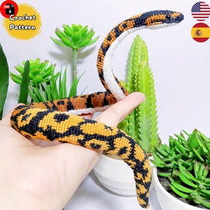Ball Python Snake Crochet Pattern, Stuffed Animal Pattern, PDF Download ...