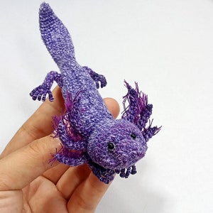 Axolotl Crochet Pattern, Stuffed Sea Animal Pattern, PDF Download ...