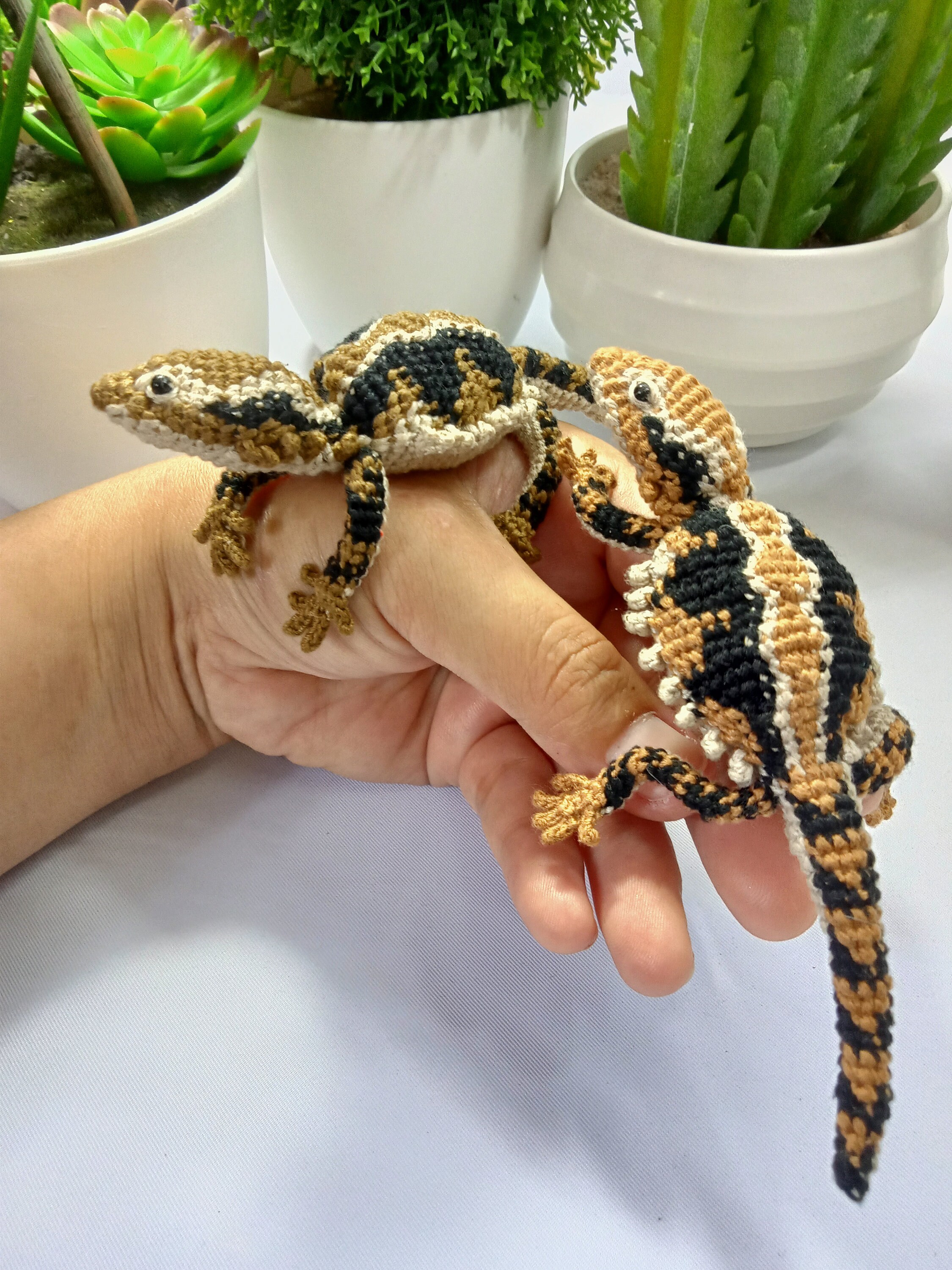 Bearded Dragon Lizard Crochet Pattern, Stuffed Animal Pattern, PDF ...