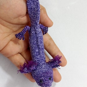 Axolotl Crochet Pattern, Stuffed Sea Animal Pattern, PDF Download ...