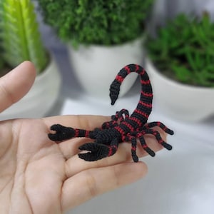 Scorpion Crochet Pattern, Stuffed Animal Pattern, PDF Download, Crochet ...