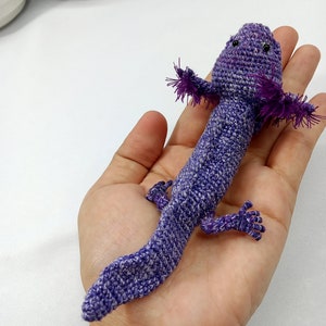 Axolotl Crochet Pattern, Stuffed Sea Animal Pattern, PDF Download ...
