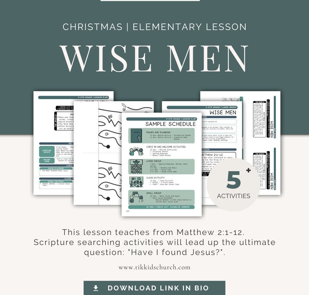 WISE MEN | Advent Christmas | Craft, Activity, Games, Teaching ...